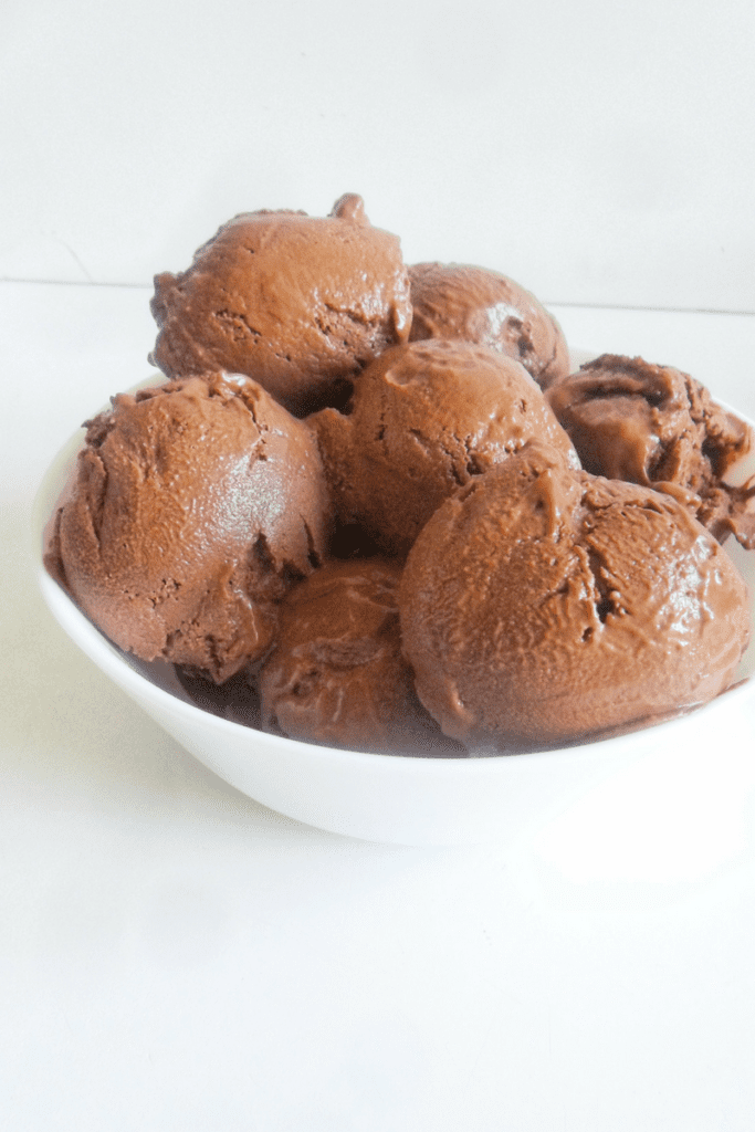 Chocolate Ganache Ice Cream {No Sugar, Vegan, GF} - Sister Bliss Diary